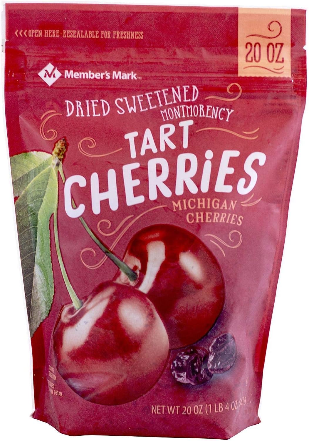Amazon.com: Dried Cherries Tart Cherry, Montmorency Tart Cherries ...