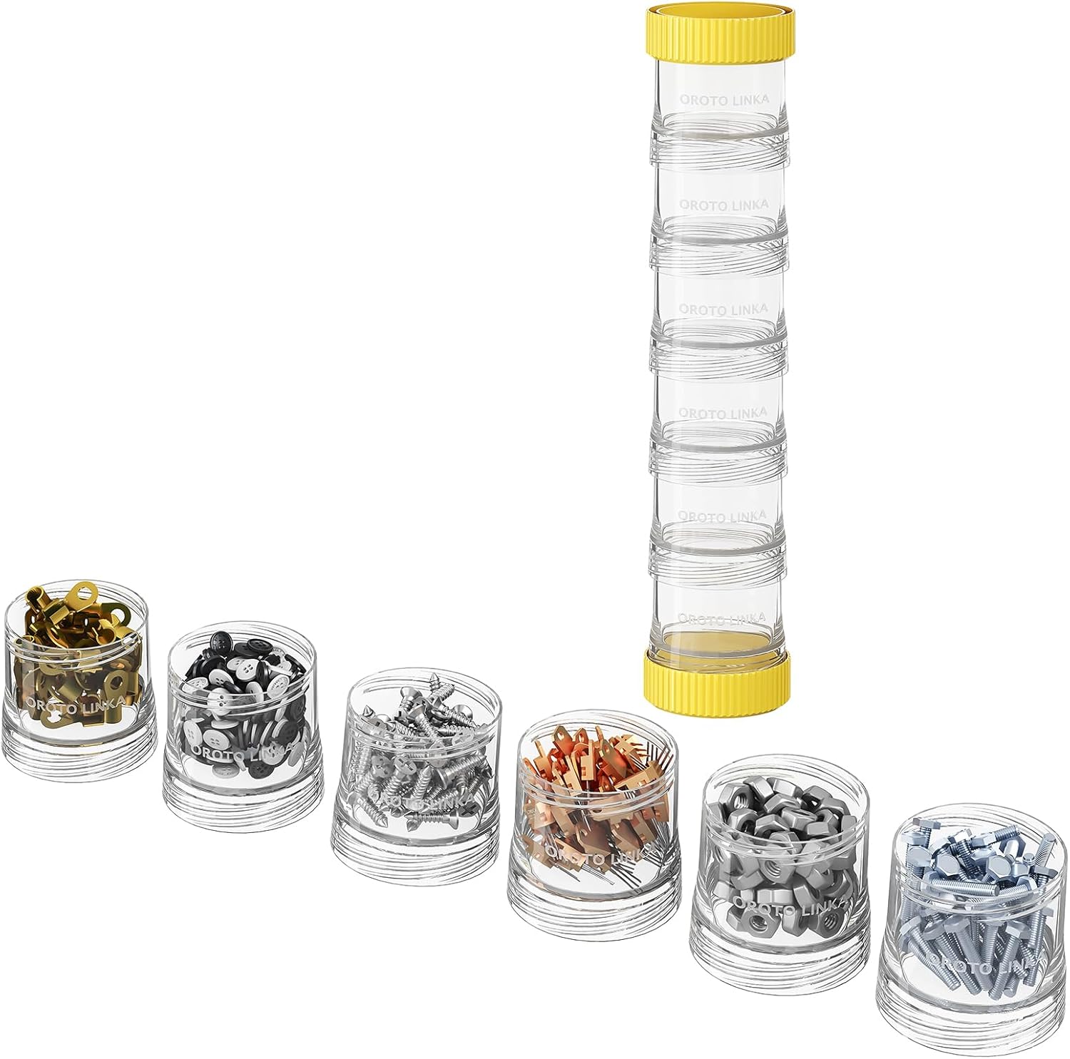 Amazon.com: Height Adjustable Screw Organizer, Vertical Design for ...