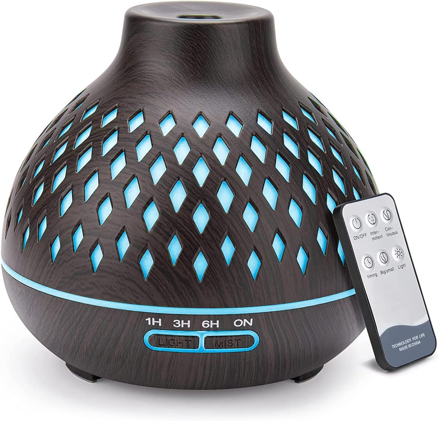 Amazon.com: Ellia, Reflect Ultrasonic Essential Oil Diffuser, Blue ...