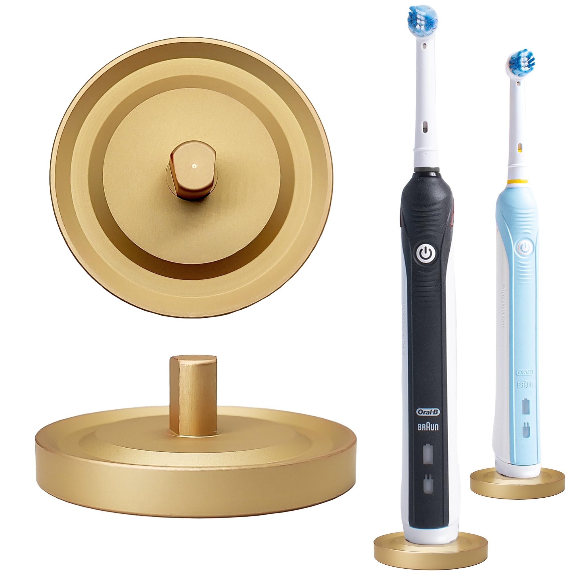 Amazon.com: Relsy Gold Oral-B Compatible Electric Toothbrush Holder for ...