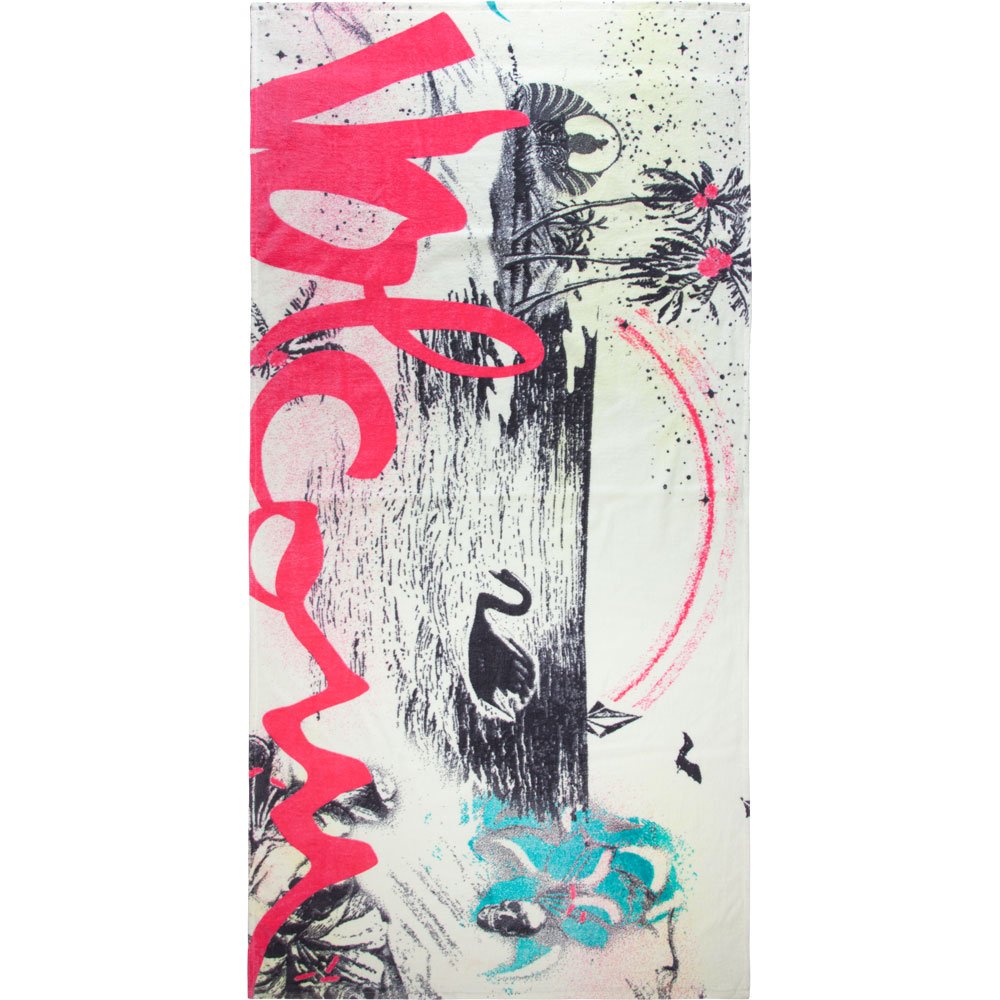 Volcom Double Rainbows Beach Towel - Coral : Amazon.in