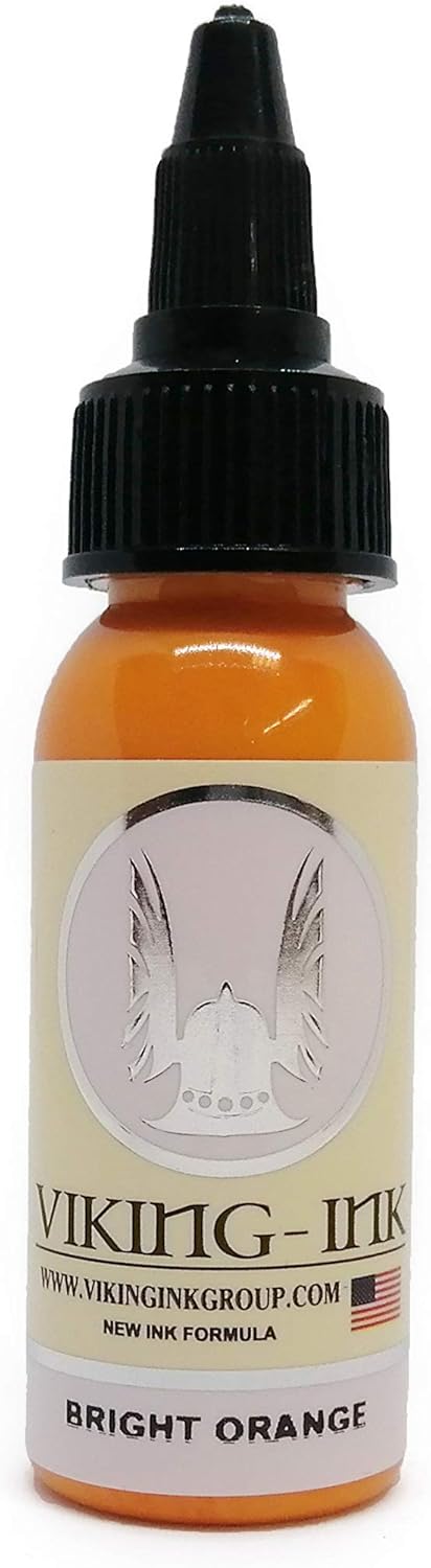 VIKING INK Ink BRIGHT ORANGE for tattoo 30ml – BigaMart