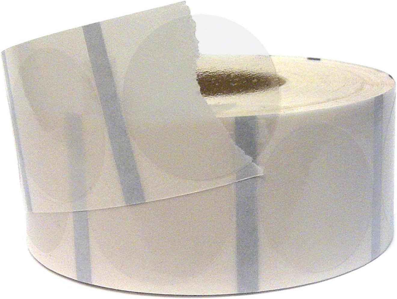 Amazon.com : Hybsk Clear Cosmetic Tester Labels 20mm Round Total 500 ...