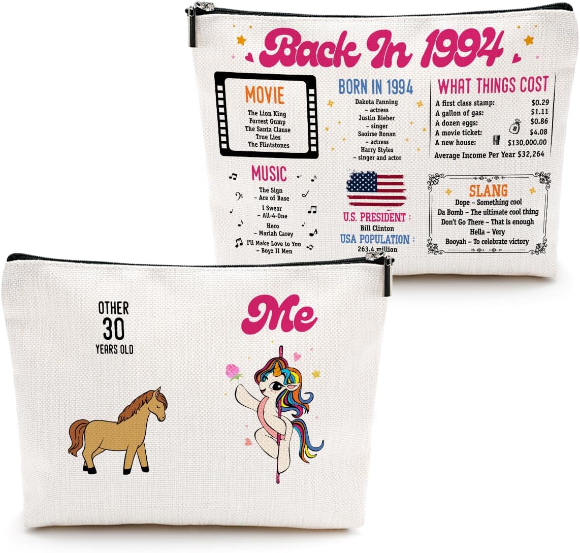 Amazon.com: 30th Birthday Gifts for Her Women, 30th Birthday Decorations, Funny 30 Year Old ...