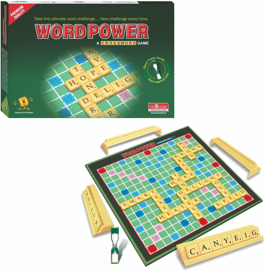 Buy Mattel Scrabble Board Game, Word, Letters Game for All Ages ...