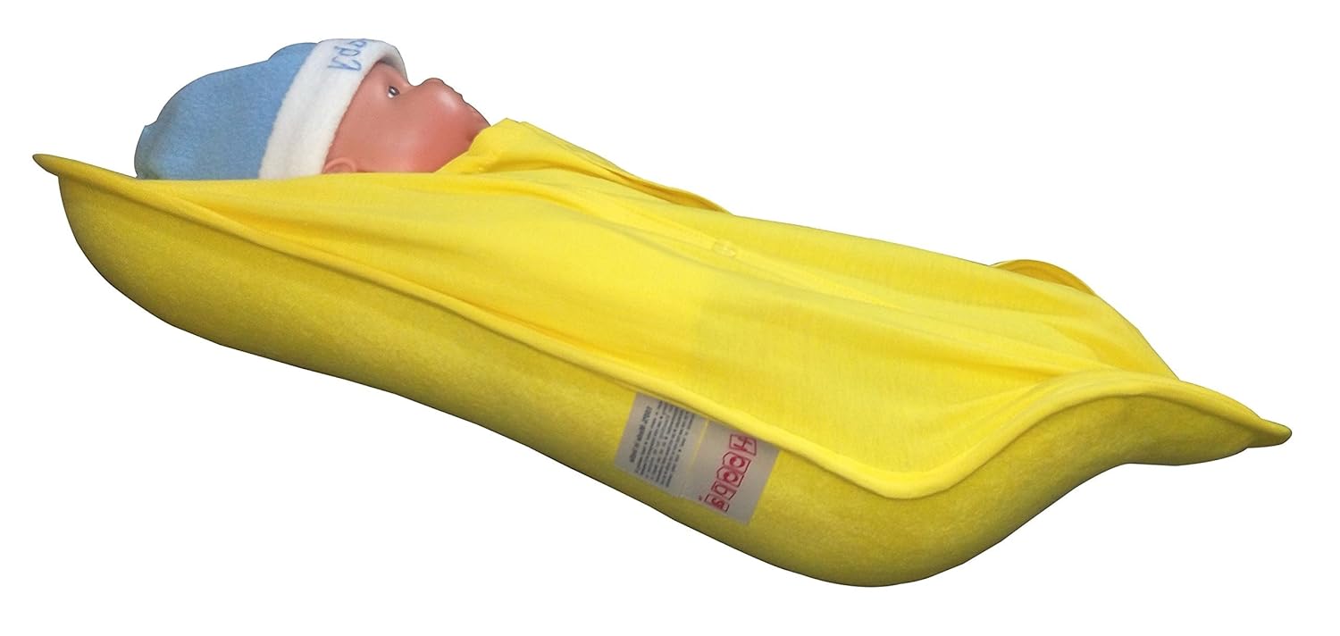 HOOPA Feeding Pillow with nest, Yellow | Baby Carrier | Feeding Pillow ...
