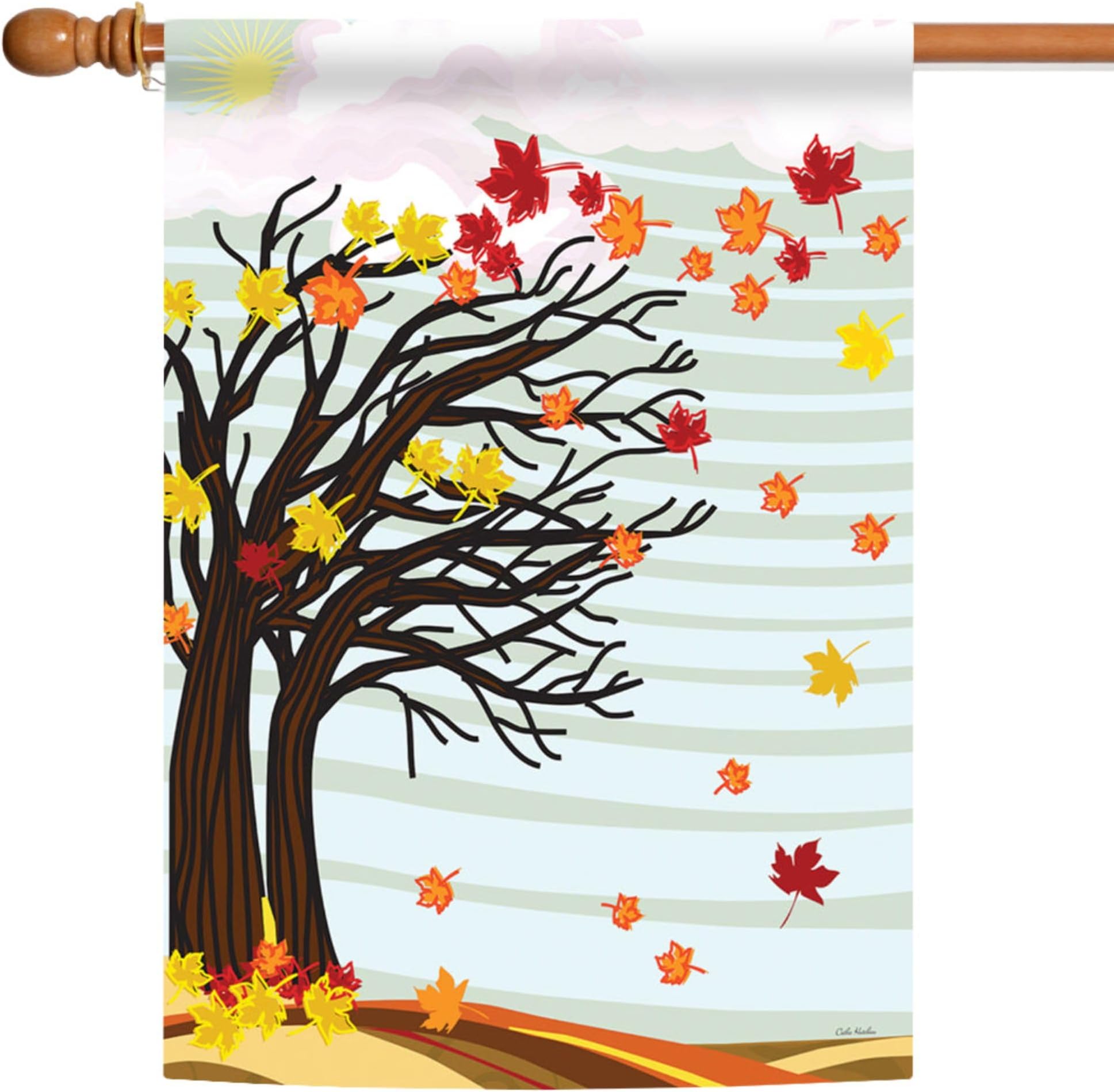 Amazon.com : Toland Home Garden 1112244 Moonlight Polar Bears Polar ...