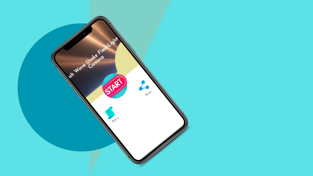 Flashwave-shake camera and flashlight - App on Amazon Appstore