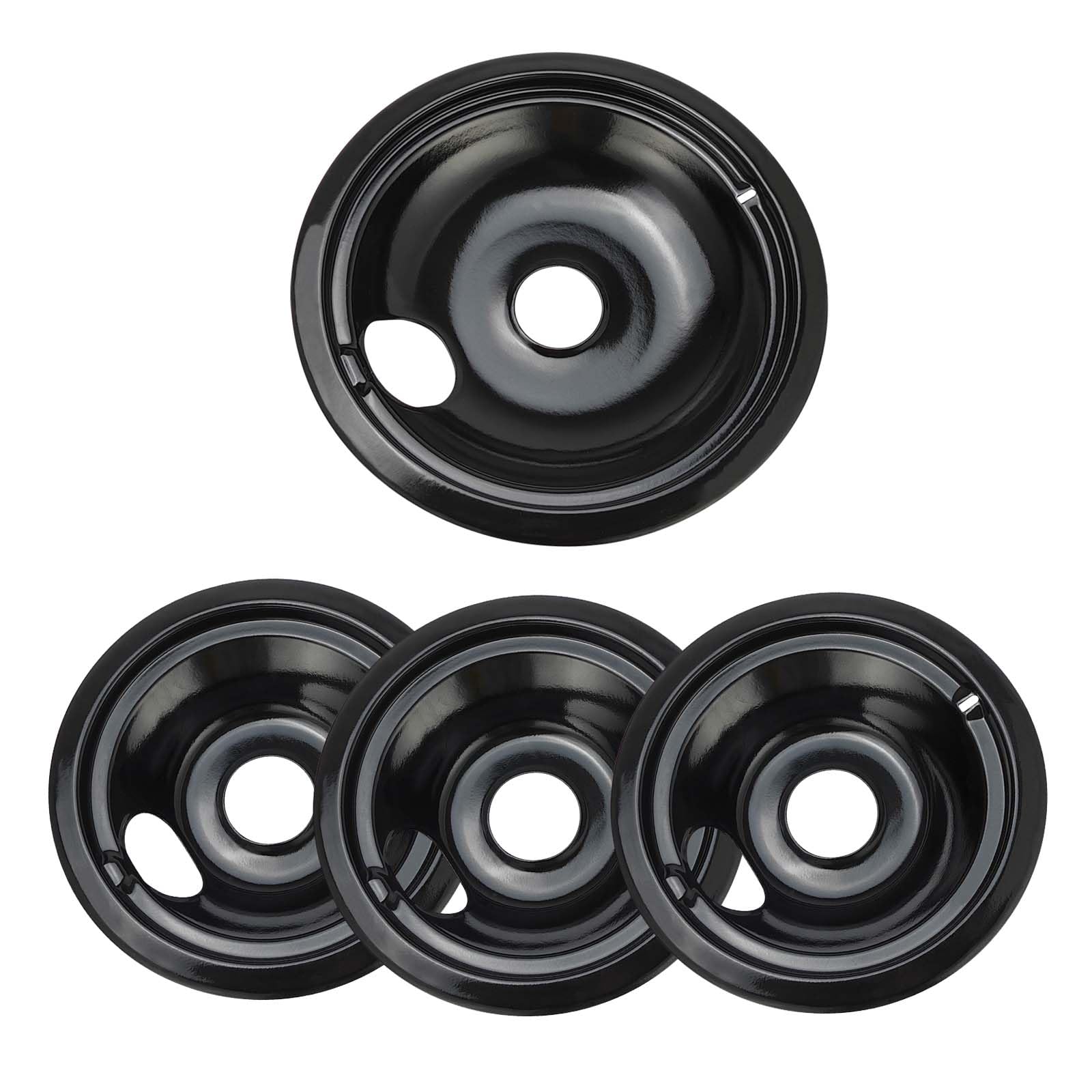 Amazon.com: Purelux Electric Range Drip Pans Replacement Compatible ...
