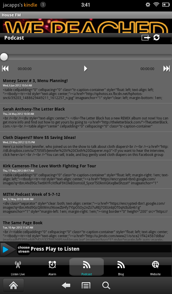 The House FM / My Praise FM Christian Music Radio Station - App on ...