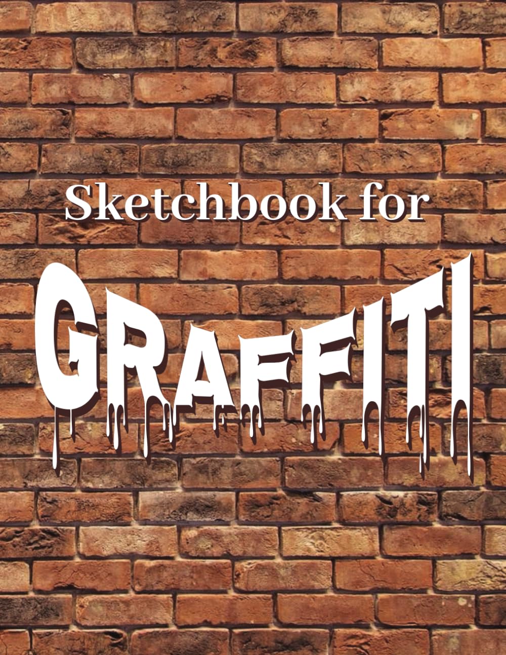 Amazon.com: Graffiti Sketchbook: Notebook with Brick, Stone Wall and ...