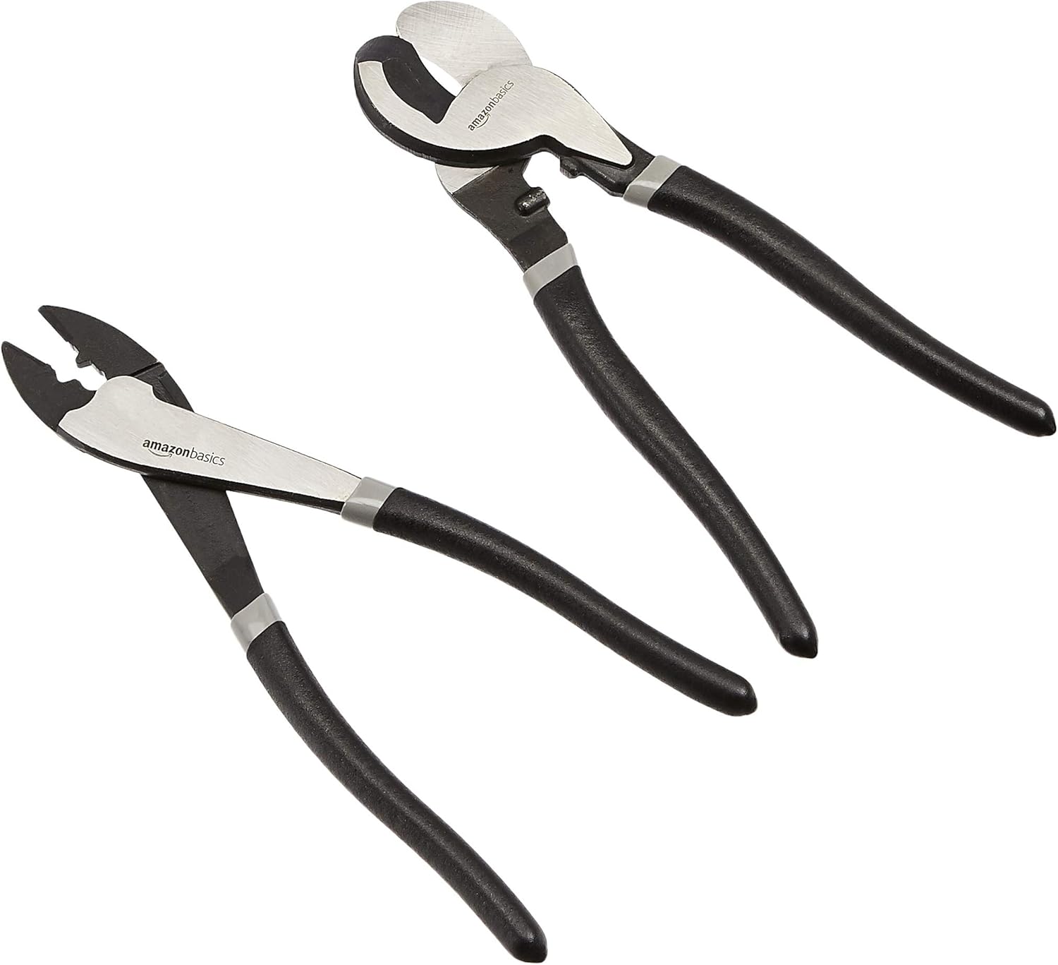 Amazon Basics Electrical Repair Pliers Kit with 10-Inch Cable Cutter, 9 ...