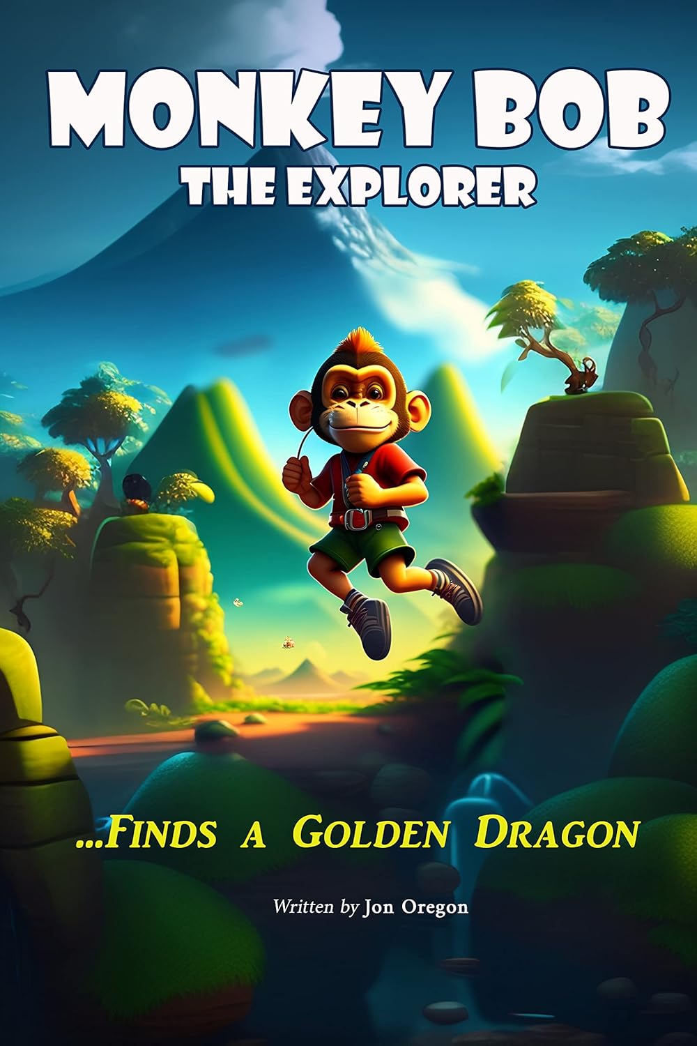 Monkey Bob the Explorer Finds a Golden Dragon , Oregon, Jon - Amazon.com