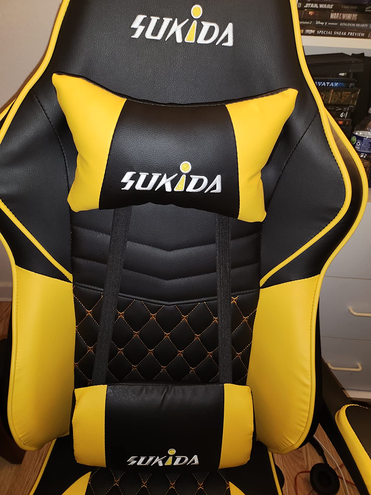 $23/mo - Finance SUKIDA Gaming Chair with Footrest Office Chair ...