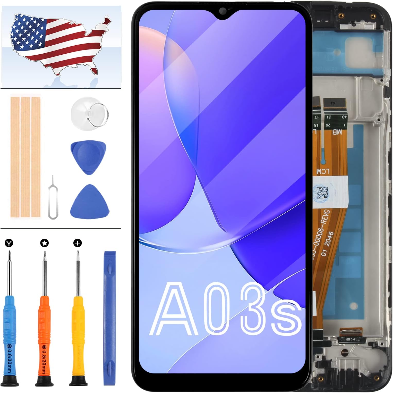 Amazon.com: A32 4G LCD Screen Replacement for Samsung Galaxy A32 4G ...
