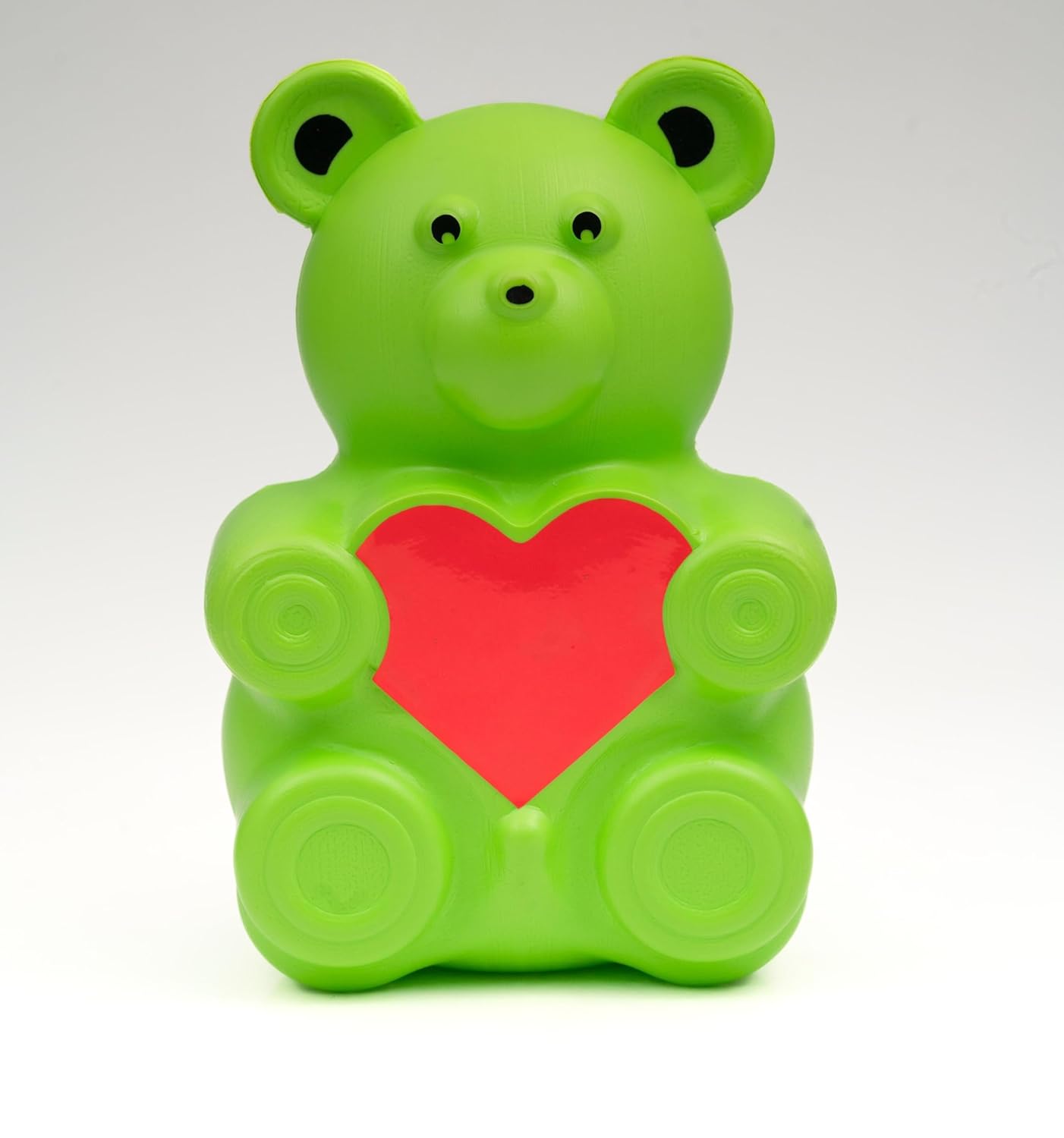 Teddy Bear Coin Box (Green) : Amazon.in: Toys & Games