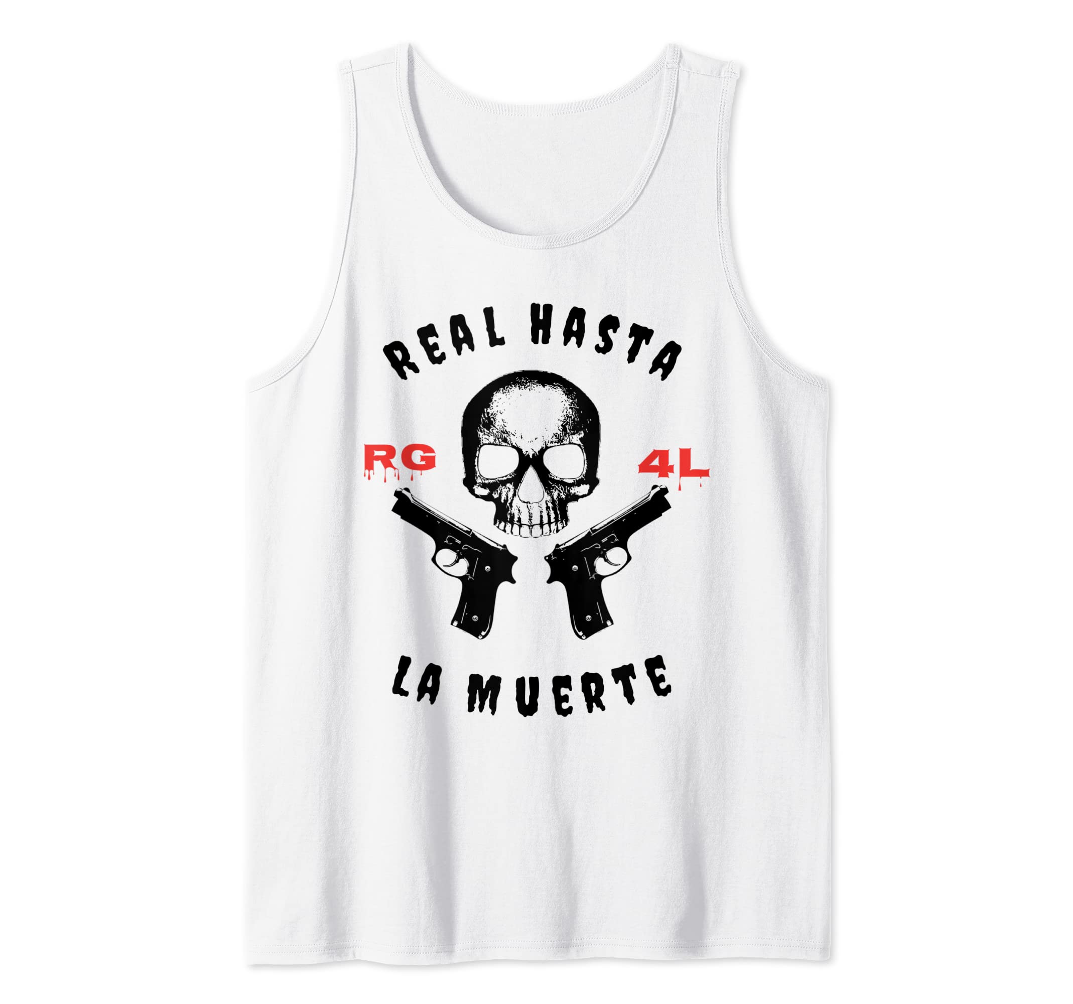 Amazon.com: Real Hasta La Muerte, RG4L Camisa Puerto Rico Trap music ...