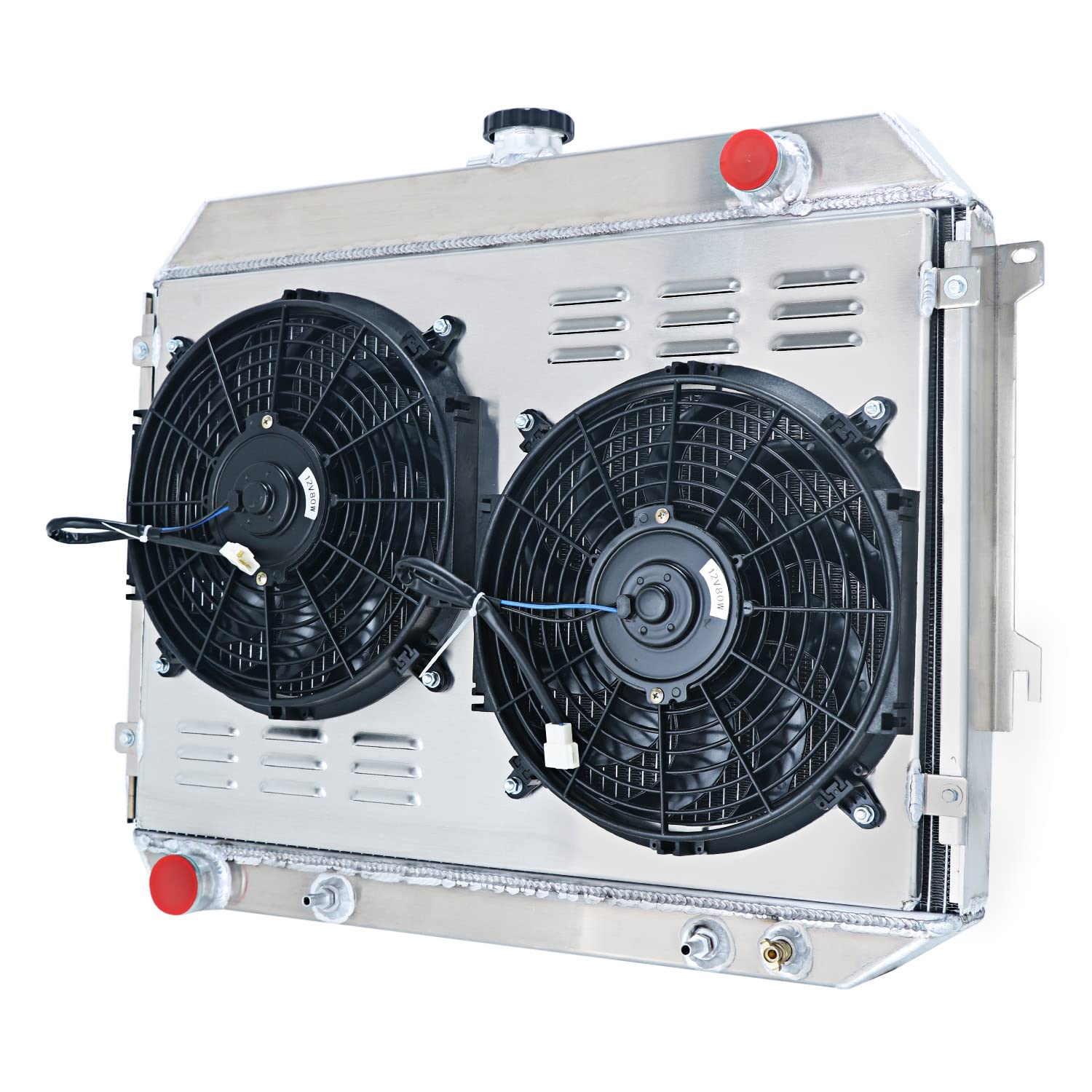 Snapklik.com : RadBuild 3 Row Aluminum Radiator For 1968-1974 Dodge ...