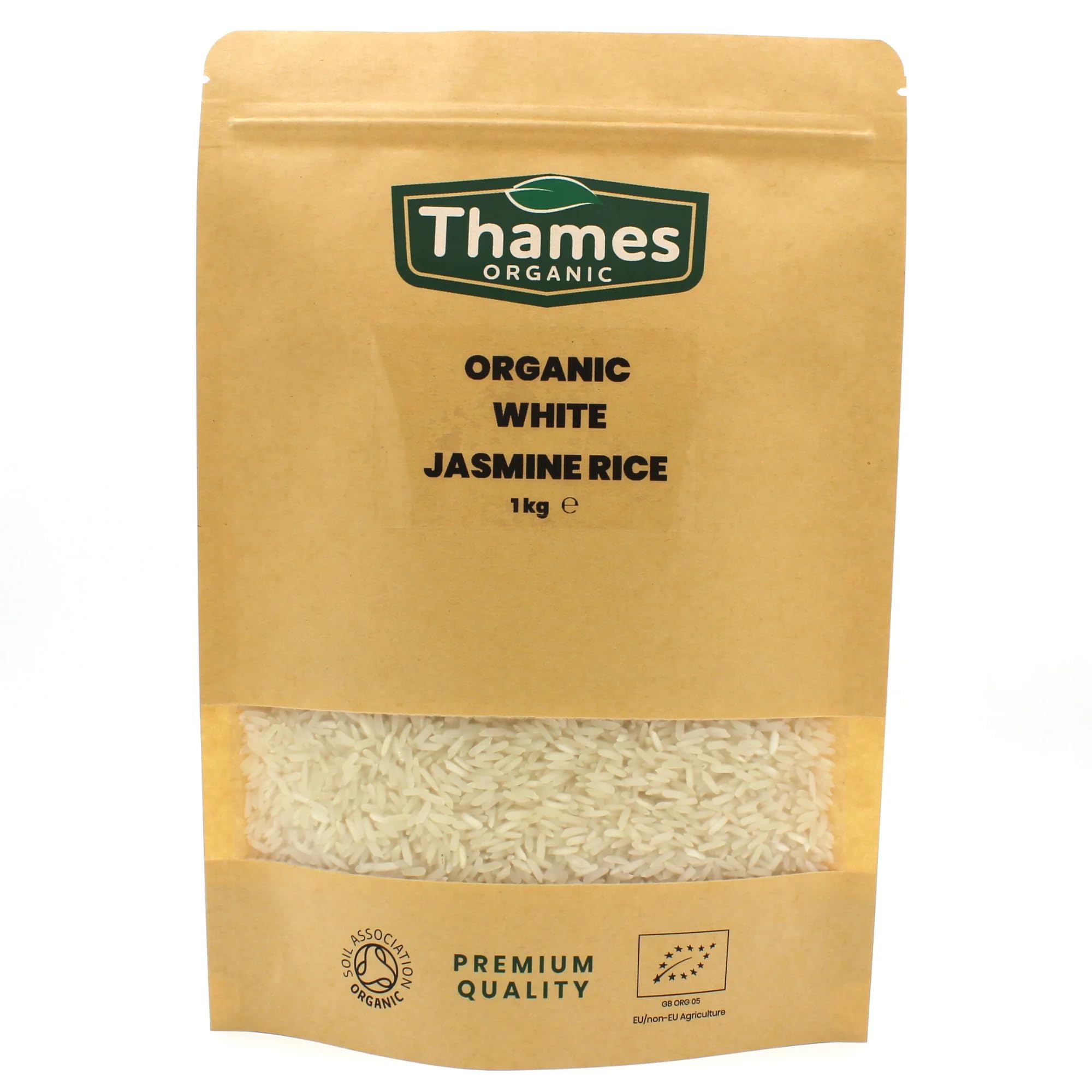 Organic Jasmine White Rice-Certified Organic, Non-GMO, Vegan, No ...