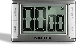 Salter 396 SVXR Magnetic Kitchen Timer - Digital Electronic Cooking ...