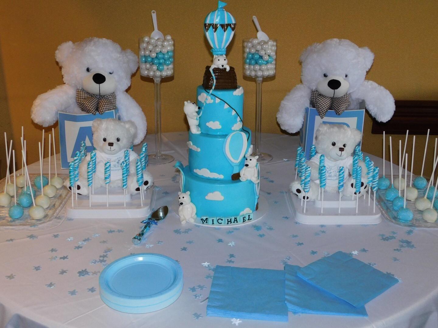 Amazon.com: 1" Blue Satin Baby Teddy Bears - Package 576 - Cute for ...