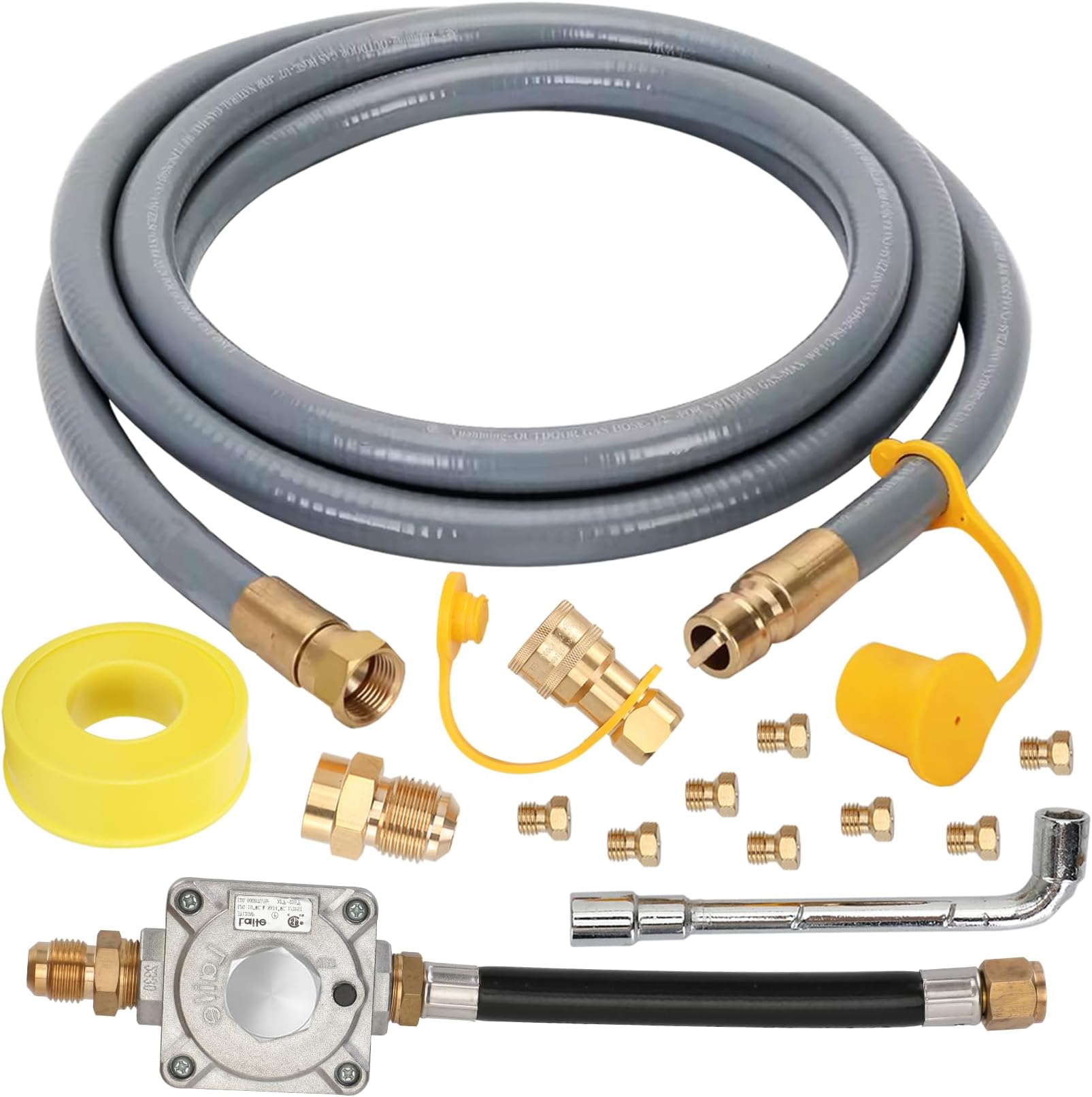 Amazon.com: Upgraded Propane to Natural Gas Conversion Kit with ...