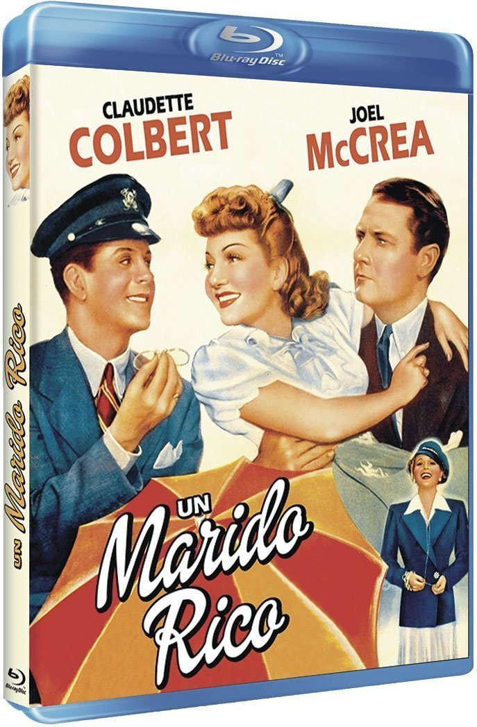 Un marido rico [Blu-ray]: Amazon.es: Claudette Colbert, Joel McCrea ...
