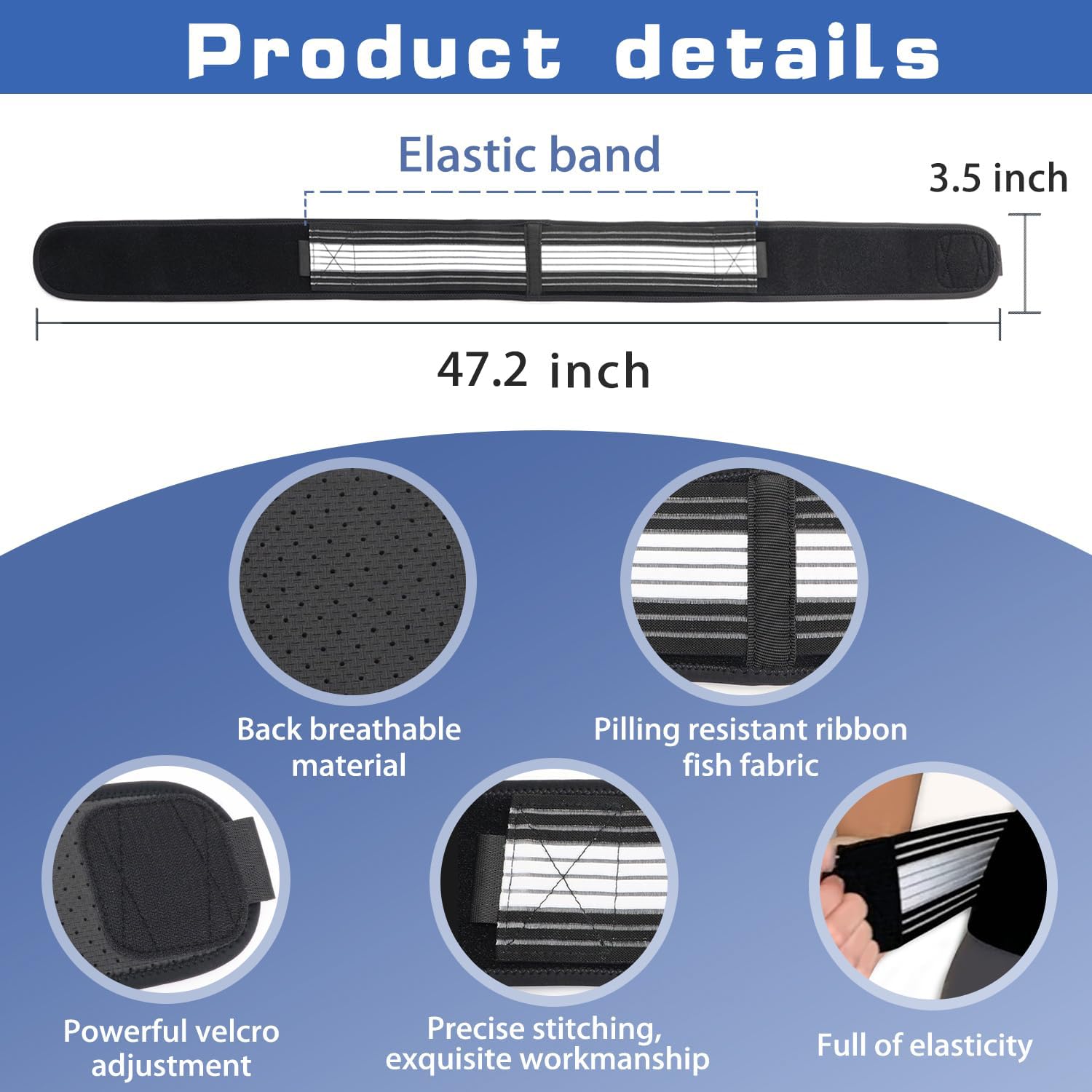 Snapklik.com : INDEEMAX Sacroiliac SI Joint Hip Belt - Sciatica Pelvis ...