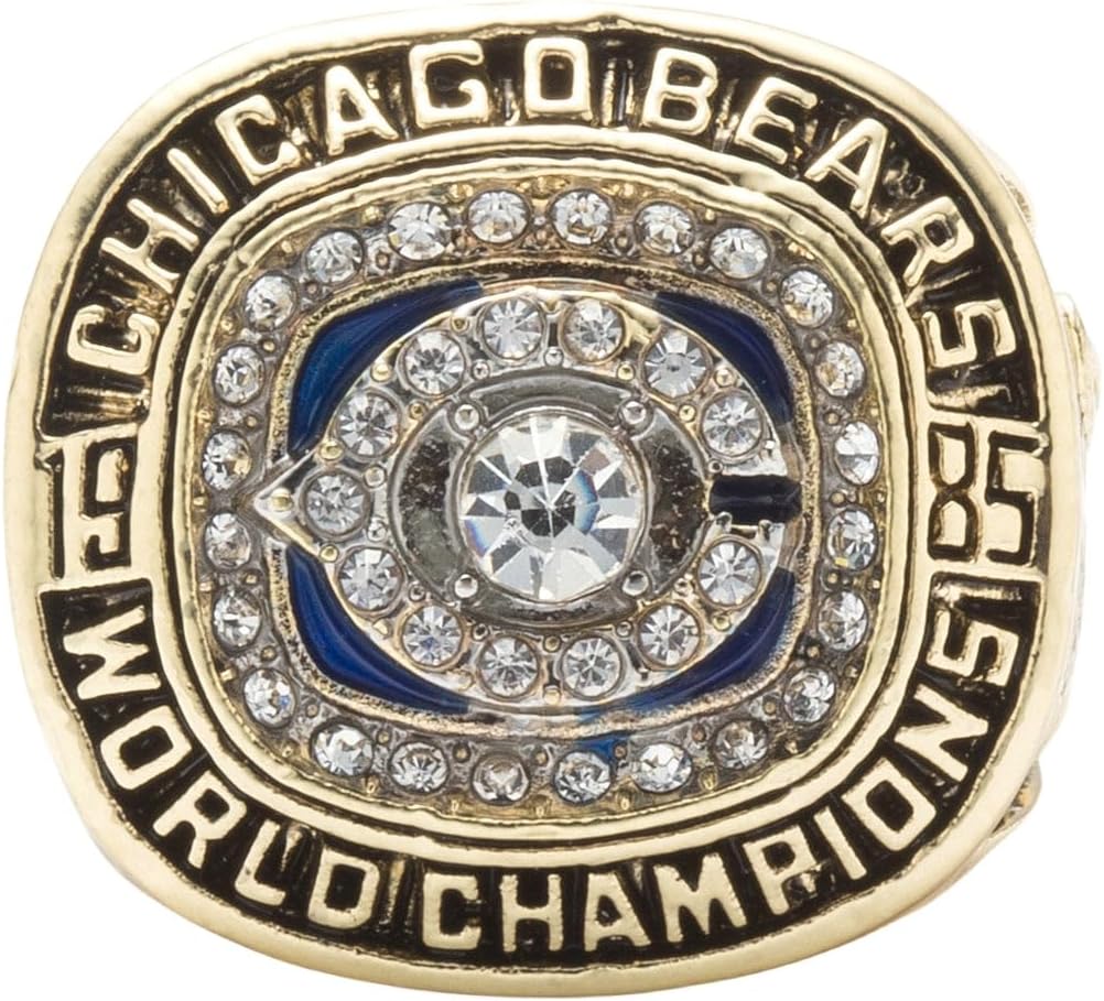 Amazon.com: National Football Championship ring 1985 with wood box ...