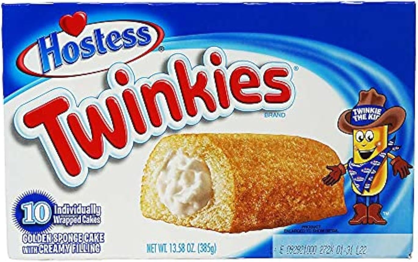 Amazon.com: Hostess Twinkies - 10 Individually Wrapped Cakes - 13.5oz ...