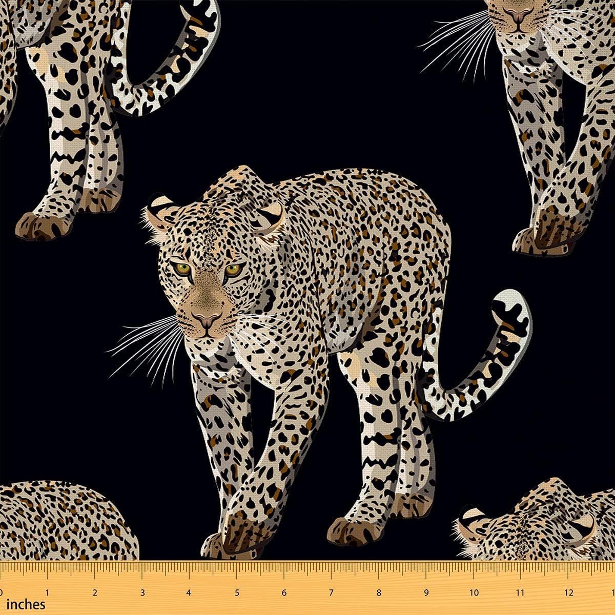 Amazon.com: Cheetah Pattern Fabric by The Yard Leopard African Wild ...