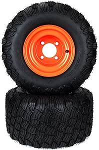 Amazon.com: (2) Reaper Turf Tire Assemblies 18x9.50-8 Fits Bad Boy MZ Magnum 48" 54" 022-8050-00 ...