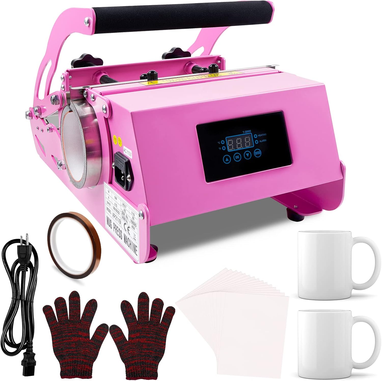 Amazon.com: Tumbler Heat Press，Heat Press Machine for Skinny Blanks ...