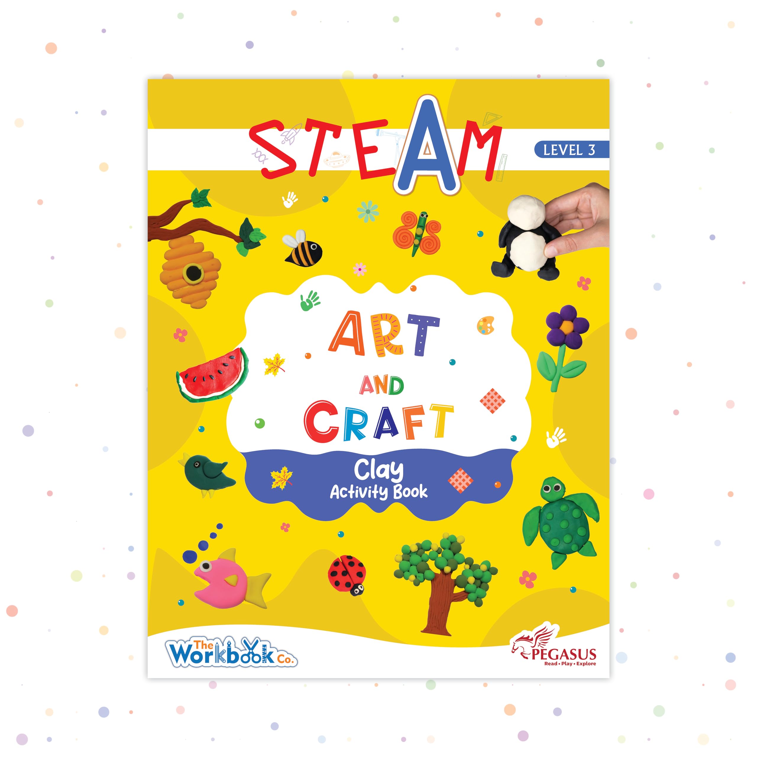 Buy STEAM Art And Craft Clay Acitivity Book-Level 3 for 5+ Book Online ...