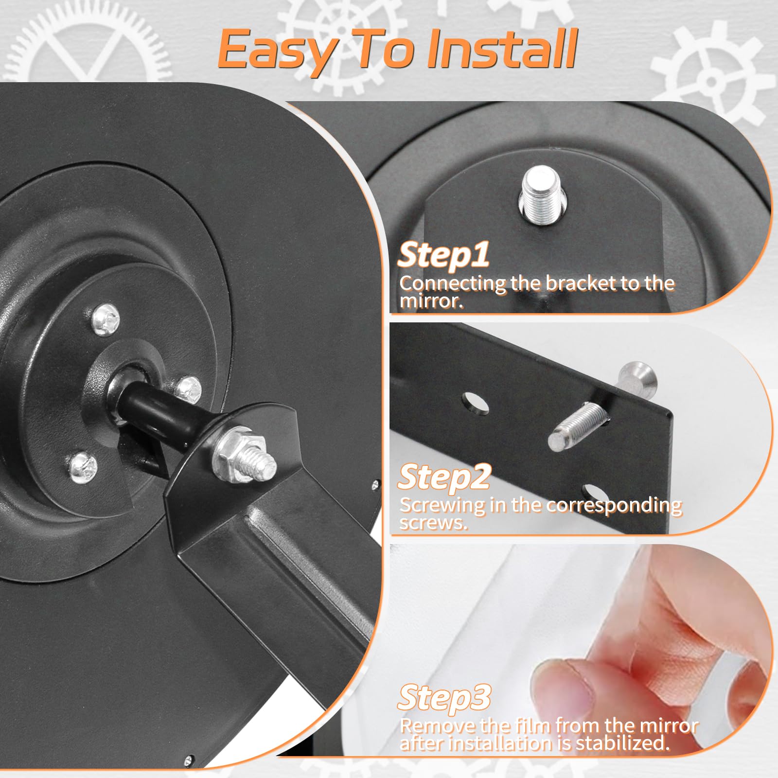 Snapklik.com : UCANVIN 12-Inch Convex Mirror, Safety Traffic Mirror ...