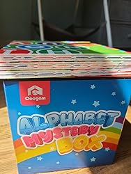 Amazon.com: Coogam Mystery Surprise Box, Fine Motor Letter Matching and ...