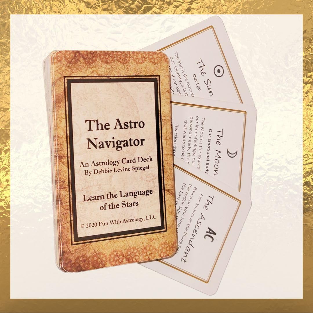 Amazon.com: Astro Navigator Astrology Card Deck: Learn The Language of ...
