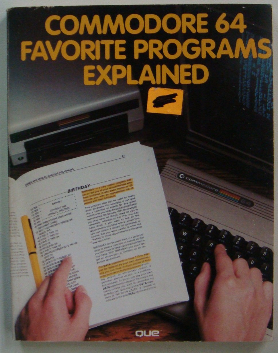 Commodore 64 favorite programs explained: 9780880220736: Amazon.com: Books