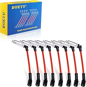 Amazon.com: DUEYU Spark Plug Wires Set Compatible with Chevy Silverado ...