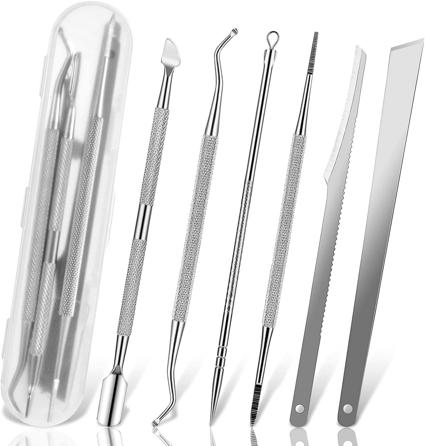 Amazon.com: FANDAMEI Cuticle Kit, 4 PCS Nail Care Kit, Manicure ...