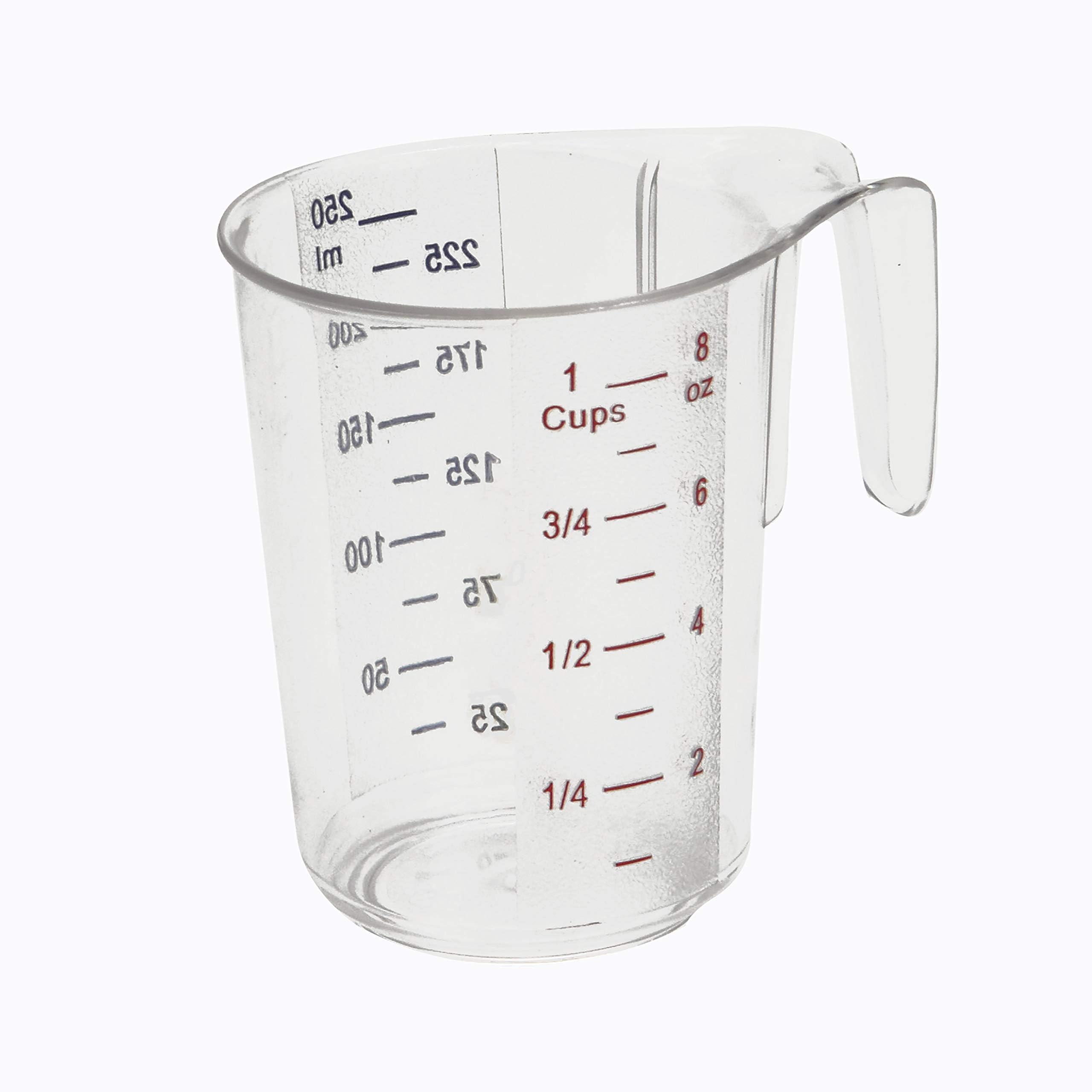 Amazon.com: Measure Me Measuring Cup with Conversion Chart Plastic Cup ...