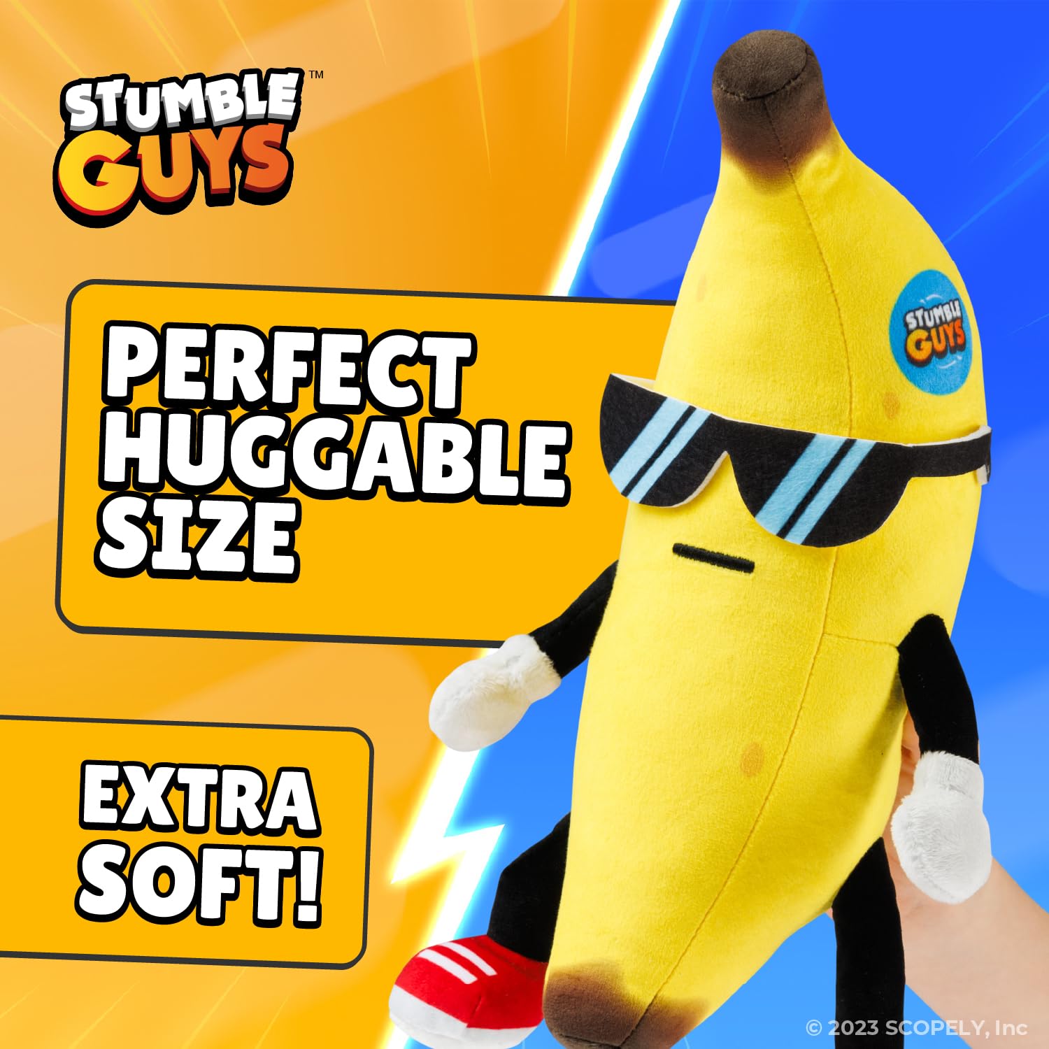 Snapklik.com : Stumble Guys 12-Inch Huggable Plush Collection - Soft ...
