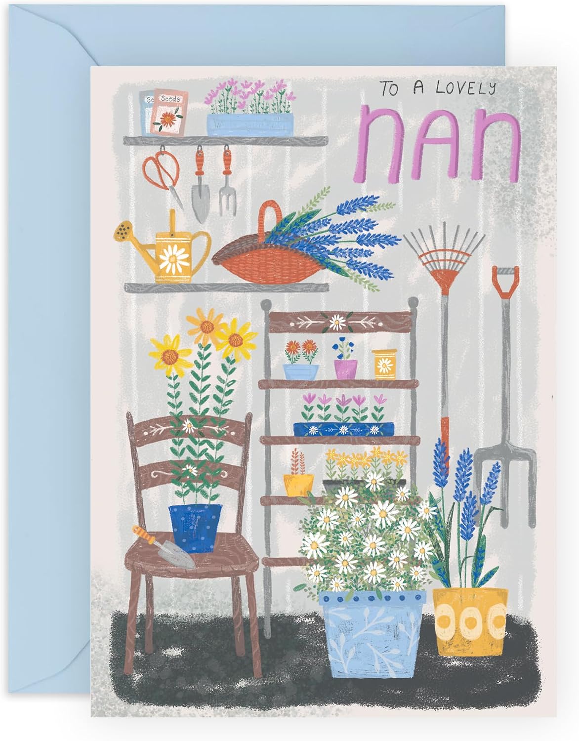 Central 23 Nan Birthday Card - To A Lovely Nan - Beautiful Greeting ...