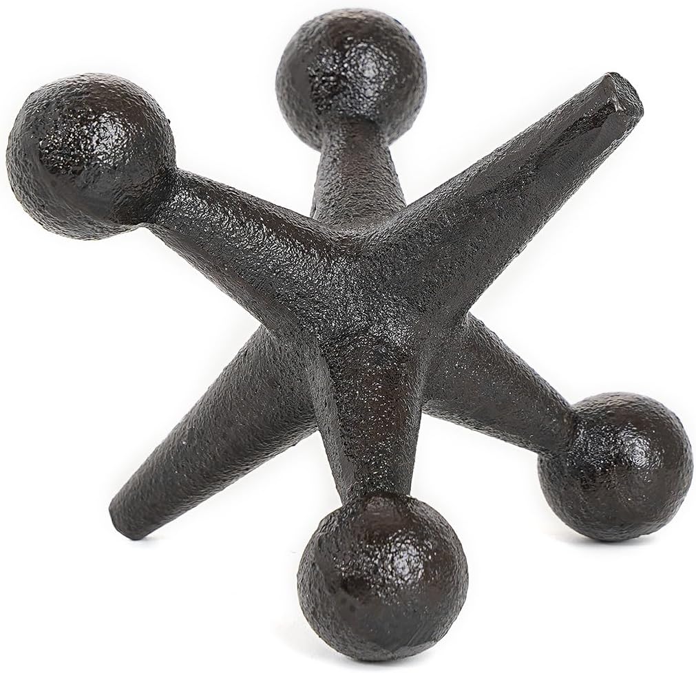 Amazon.com: Sungmor Cast Iron Decorative Jack Statue, Home Office ...