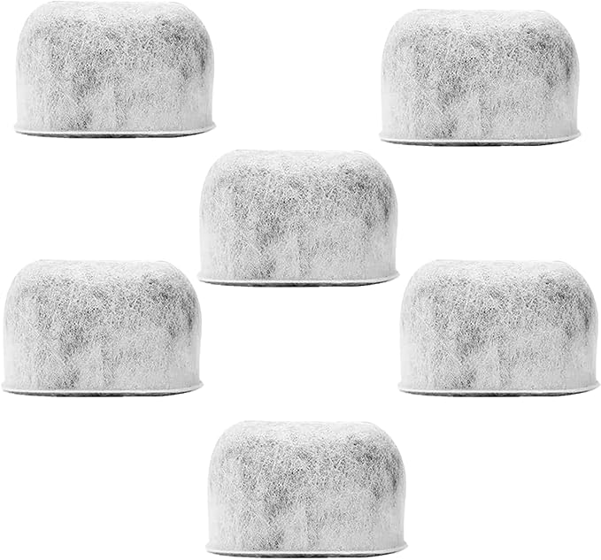 Amazon.com: 6 Pack Replacement Charcoal Water Filters for All Cuisinart ...