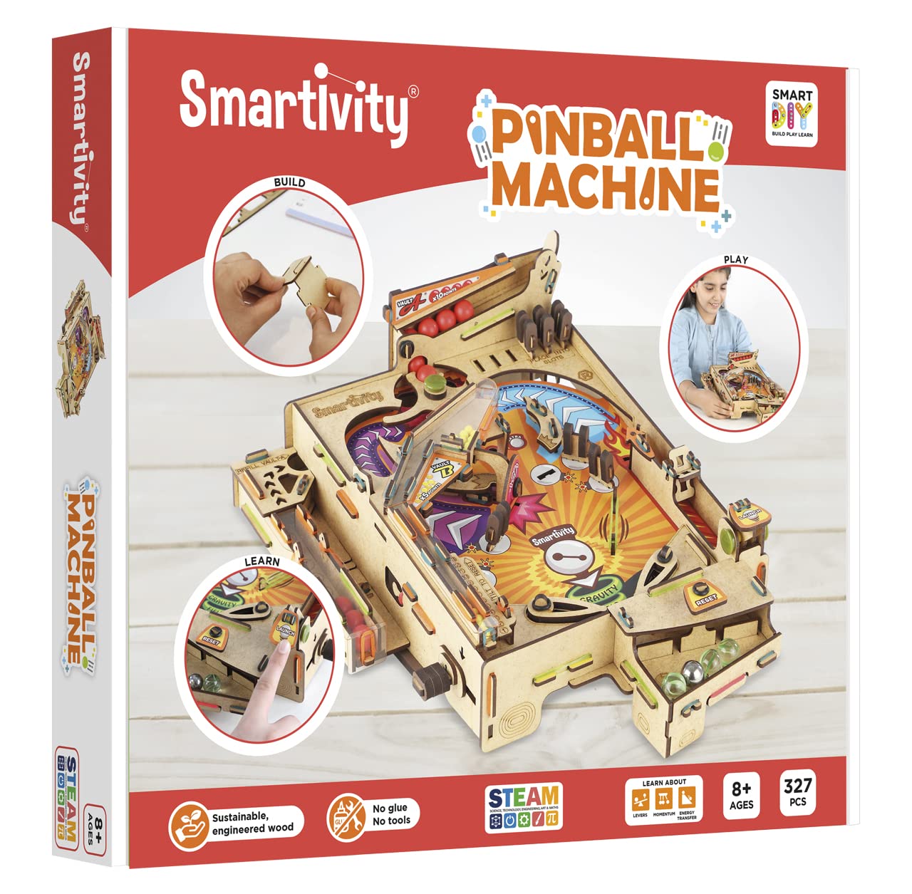 Amazon.com: SMARTIVITY Pinball Mechanical Pinball : Video Games