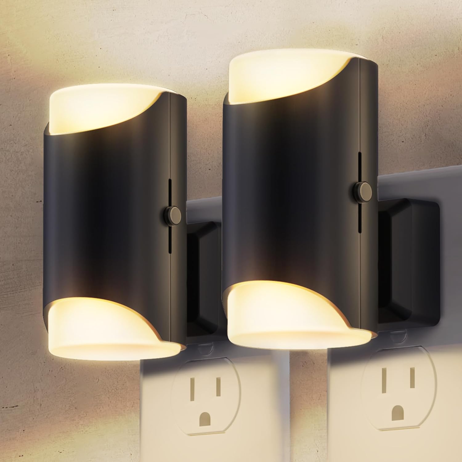 L LOHAS LED Night Light, Night Lights Plug into Wall, 0-100LM Dimmable ...