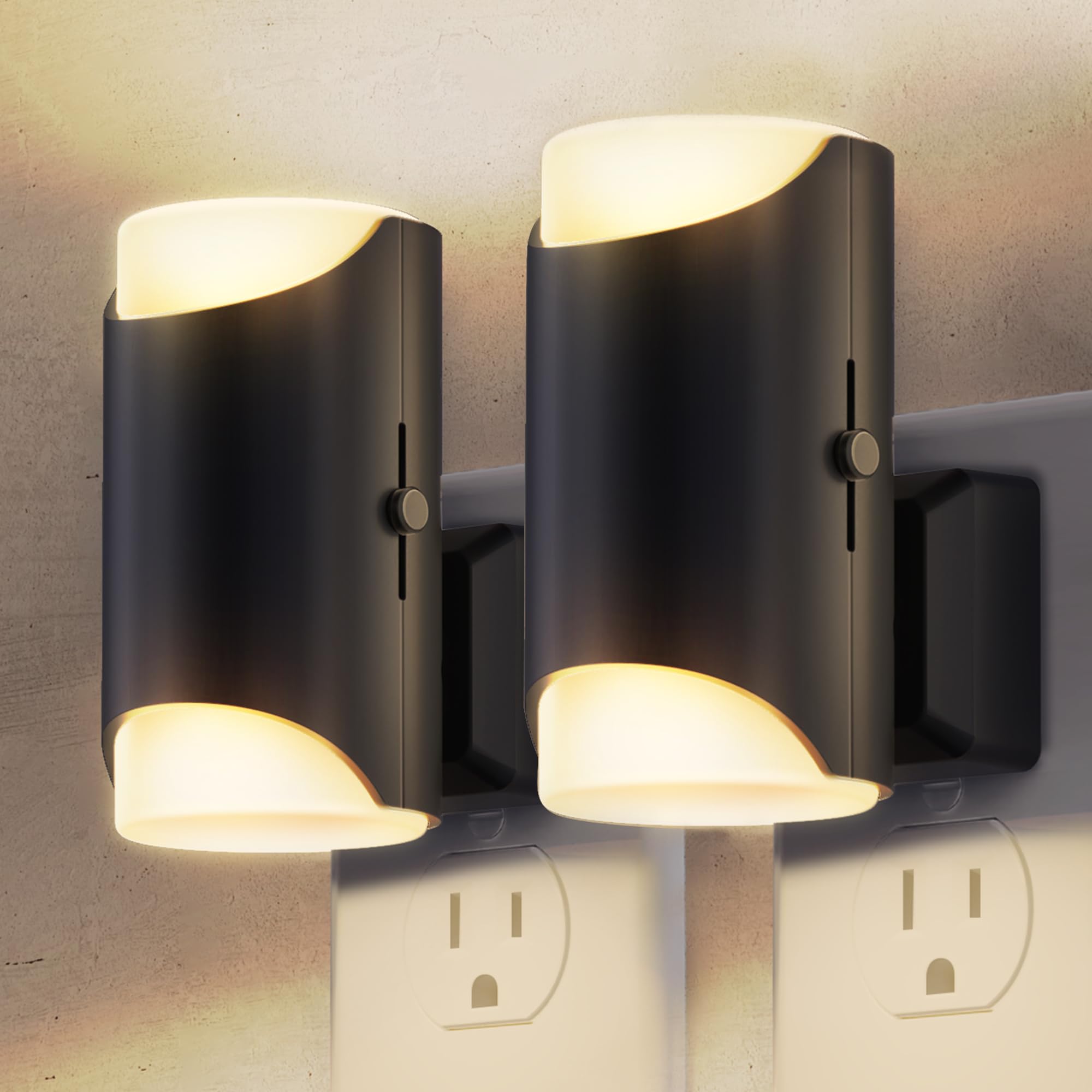 L LOHAS LED Night Light, Night Lights Plug into Wall, 0-100LM Dimmable ...