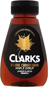 Clarks Pure Canadian Maple Syrup 180ml : Amazon.co.uk: Grocery