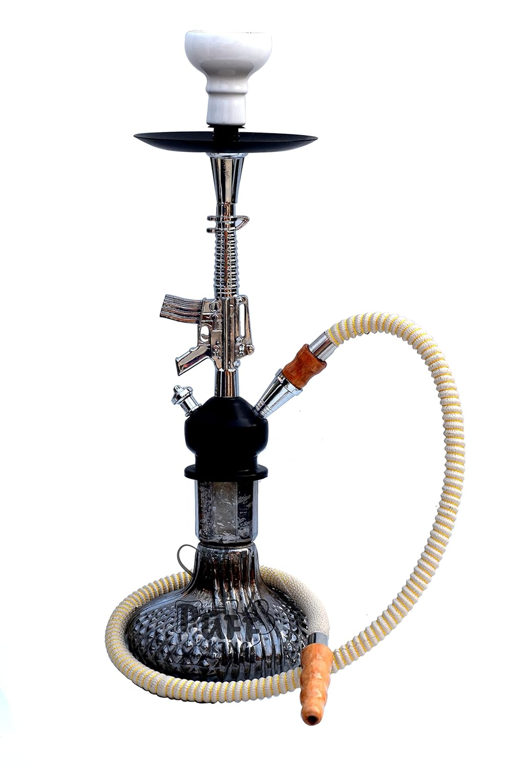 Puff King Hookah Pot Set Mini AK 47 for Flavour Hukka and Refreshment ...